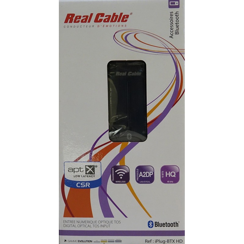 REAL CABLE - Transmetteur Bluetooth Aptx digital Iplug-BTX-HD à Nantes
